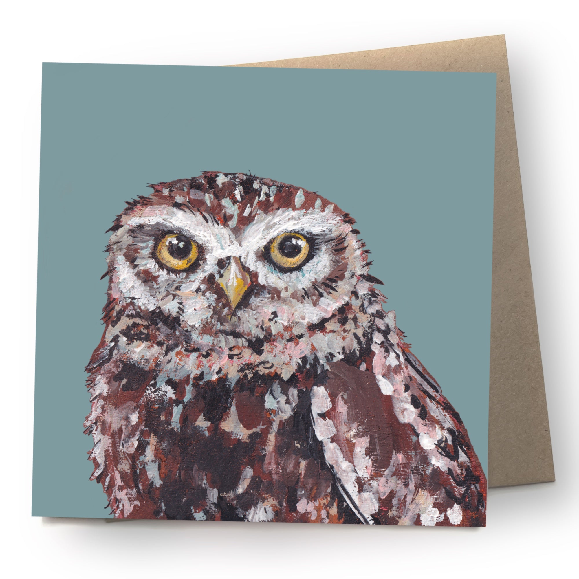 Little Owl Greetings Card - Frostford – Ellwood Parker