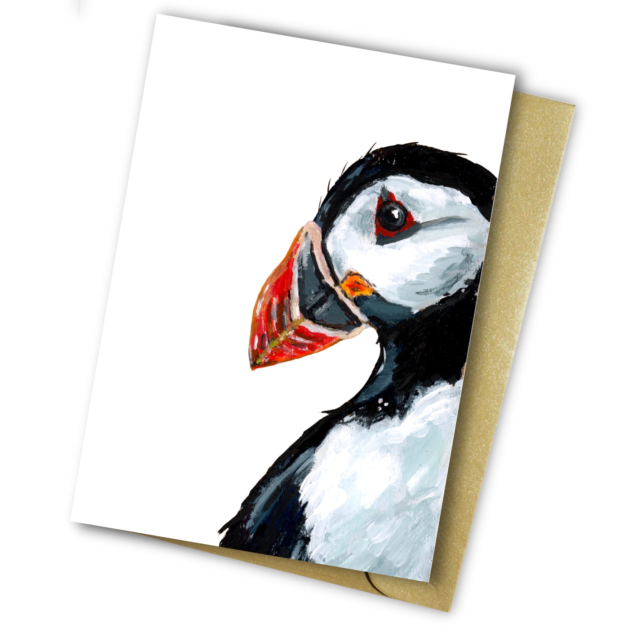 Puffin Notelet Set - Macaroni – Ellwood Parker